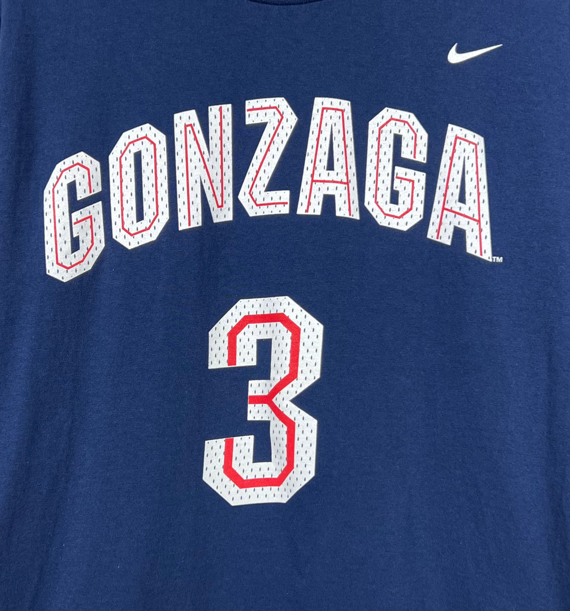 Vintage Adam Morrison Gonzaga Bulldogs Nike Tshirt sz S – First Team ...